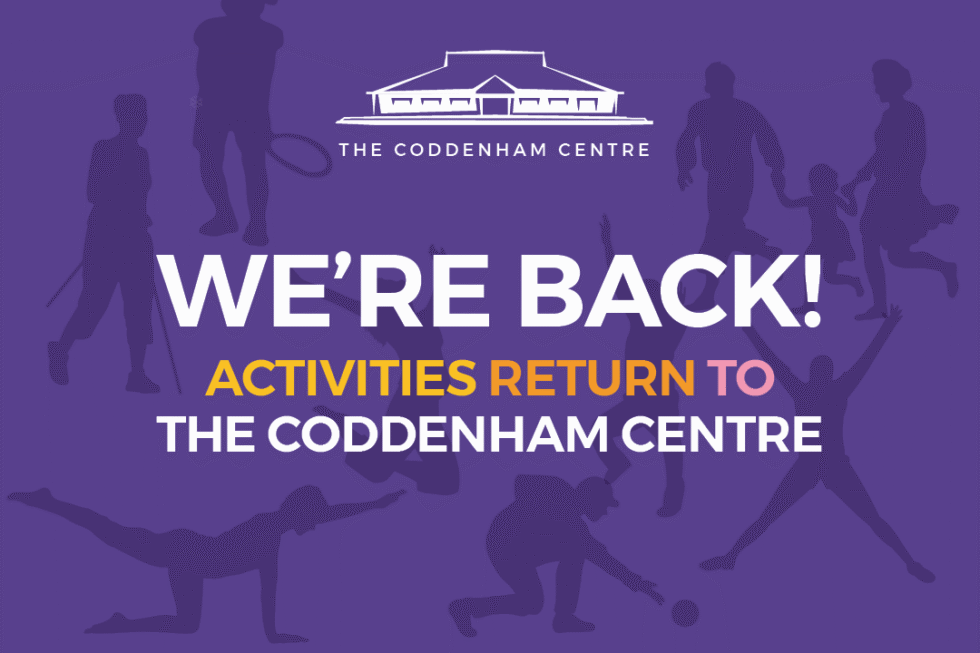 Activities return to The Coddenham Centre near Ipswich Suffolk