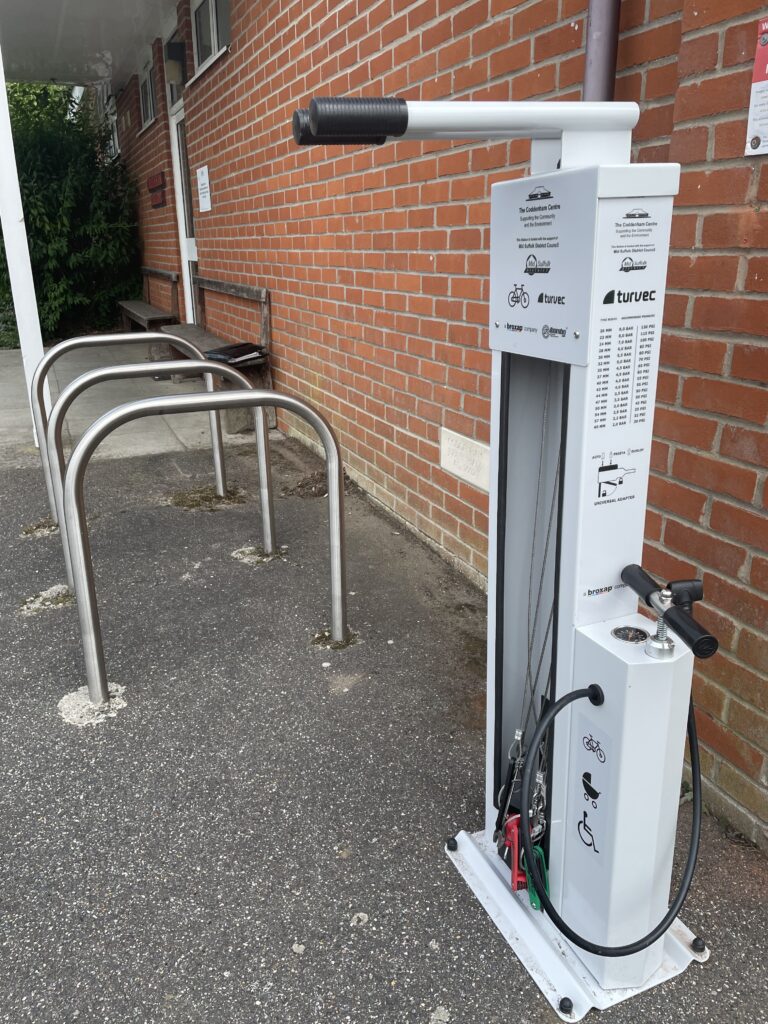 New Facilities for Cyclists at the Coddenham Centre - The Coddenham Centre