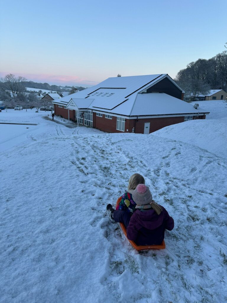 A super sledging spot at The Coddenham Centre - The Coddenham Centre
